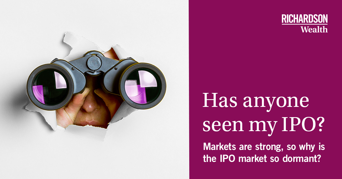 Has anyone seen my IPO? - Richardson Wealth