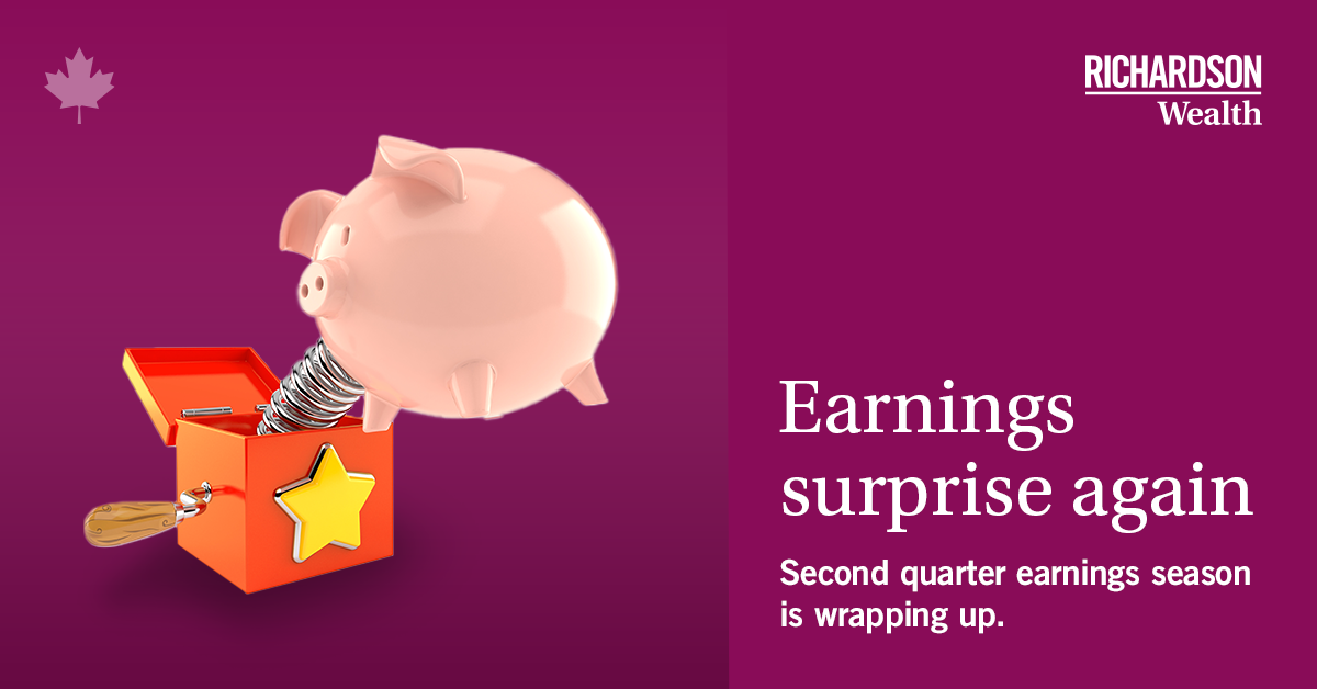 Earnings surprise again - Richardson Wealth