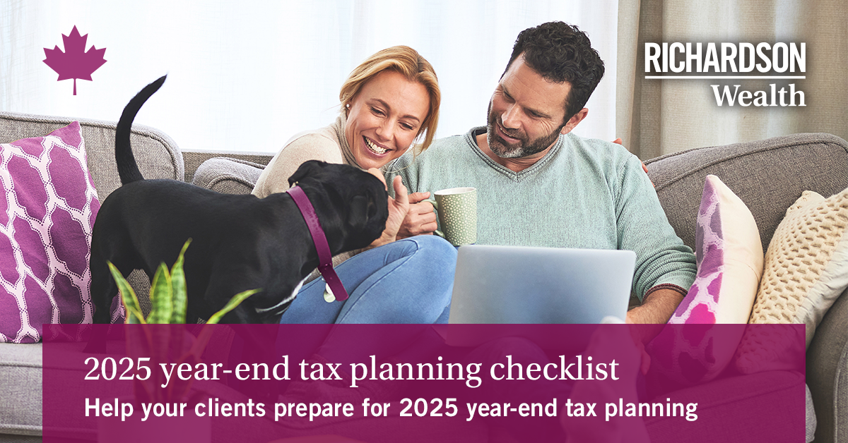 2025 year-end tax planning checklist - Richardson Wealth
